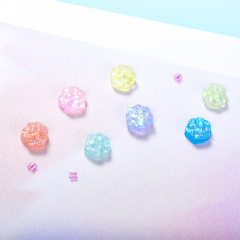 7pc Mini Glow-in-dark Cat Paw Taba Squishy – FUFUSQUISHY