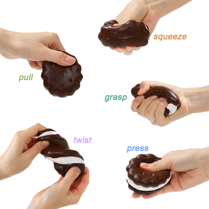 Chocolate Sandwich Cookie Squishy – FUFUSQUISHY