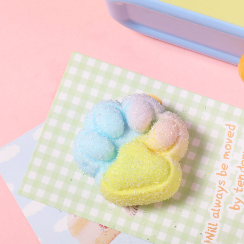 Tri-Color Cat Paw Squishy – FUFUSQUISHY