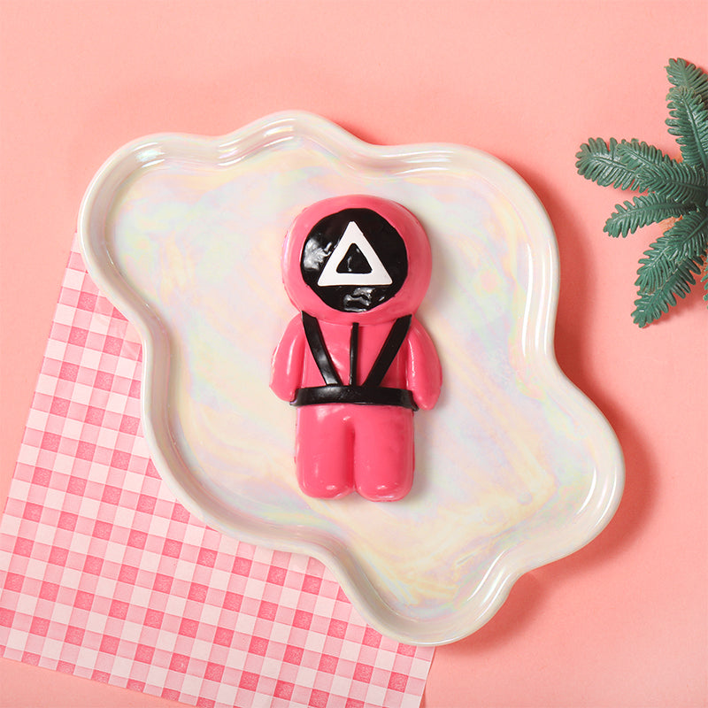 Pink Squid Game Guy Taba Squishy – FUFUSQUISHY