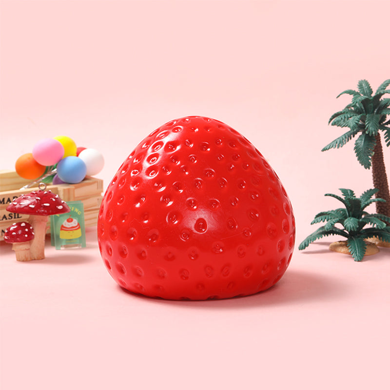 2100g Giant Red Strawberry Taba Squishy – FUFUSQUISHY