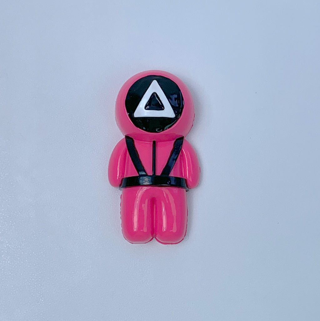 Pink Squid Game Guy Taba Squishy – FUFUSQUISHY