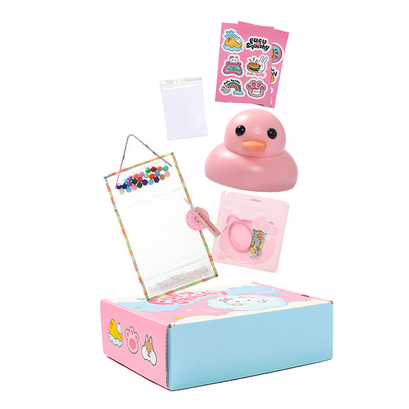 2100g Giant Rubber Pink Duck Taba Squishy – FUFUSQUISHY