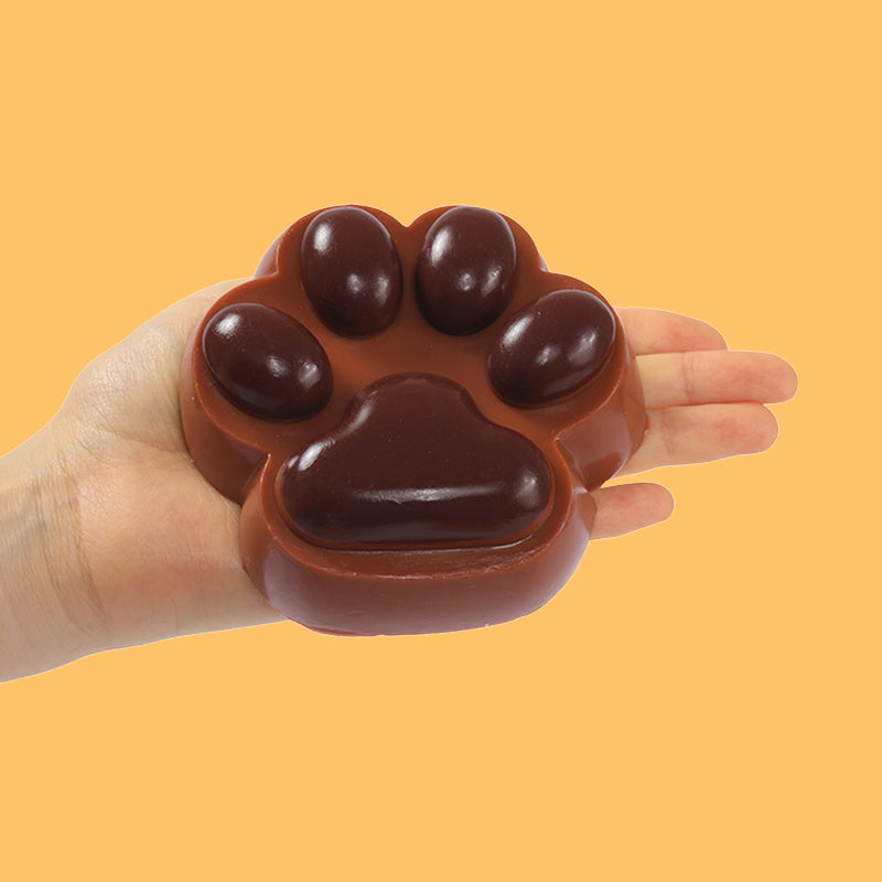 230g Chocolate Cat Paw Taba Squishy – FUFUSQUISHY