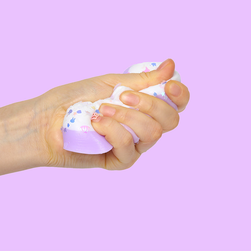Adorable Purple Donut Squishy – FUFUSQUISHY