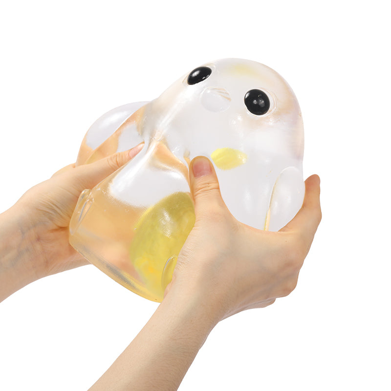 2100g Giant Crystal Chicken with Small Chicken Taba Squishy – FUFUSQUISHY