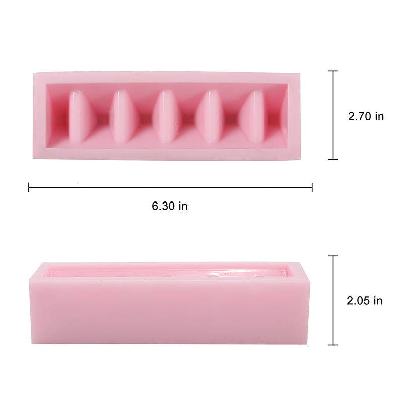 160g Triangle Chocolate Squishy Mold – FUFUSQUISHY