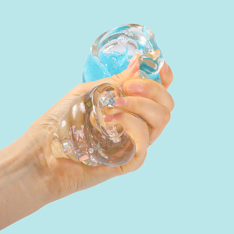 Blue Crystal Conch Taba Squishy – FUFUSQUISHY