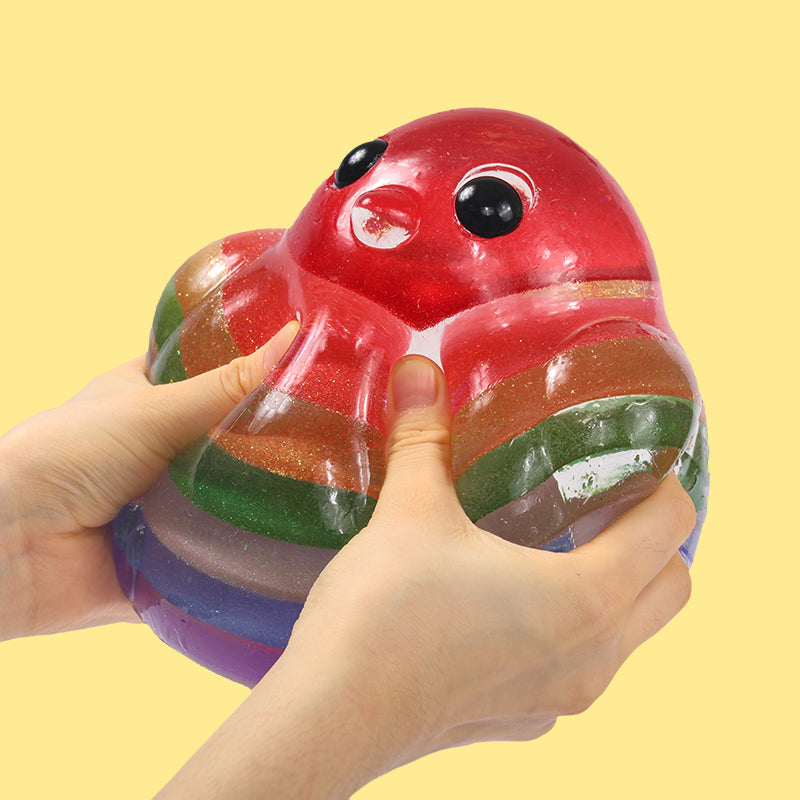 2100g Giant Crystal Rainbow Chicken Taba Squishy – FUFUSQUISHY