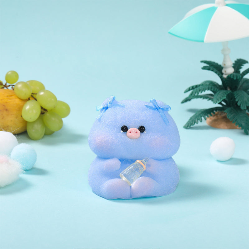 Blue Cute Little Pig Squishy – FUFUSQUISHY