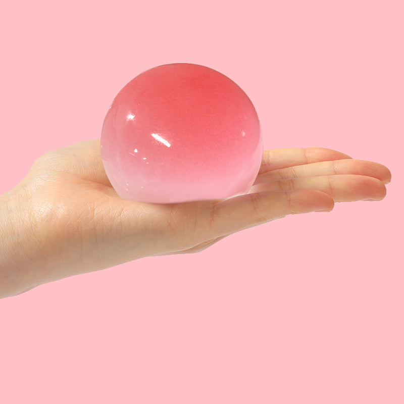 100g Crystal Top Red Magic Ball Taba Squishy – FUFUSQUISHY