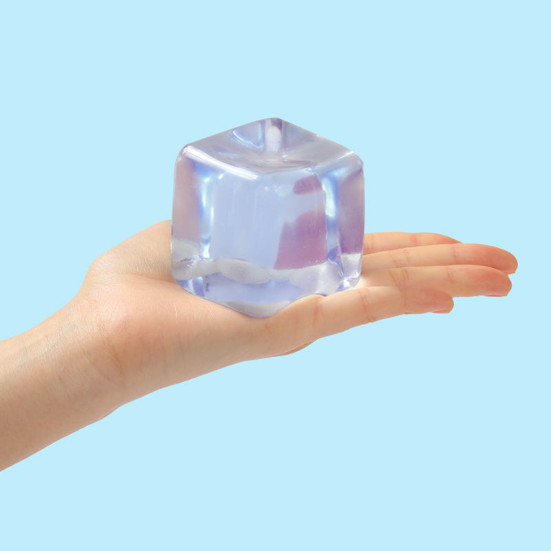 170g Crystal Blue Ice Cube Taba Squishy – FUFUSQUISHY