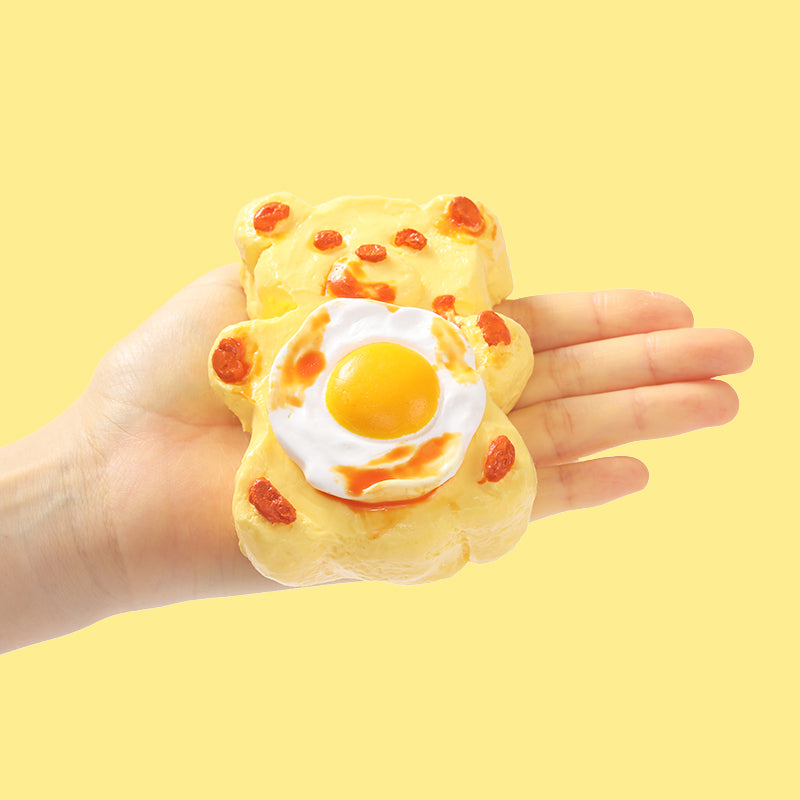 Egg Hugging Teddy Bear Taba Squishy – FUFUSQUISHY