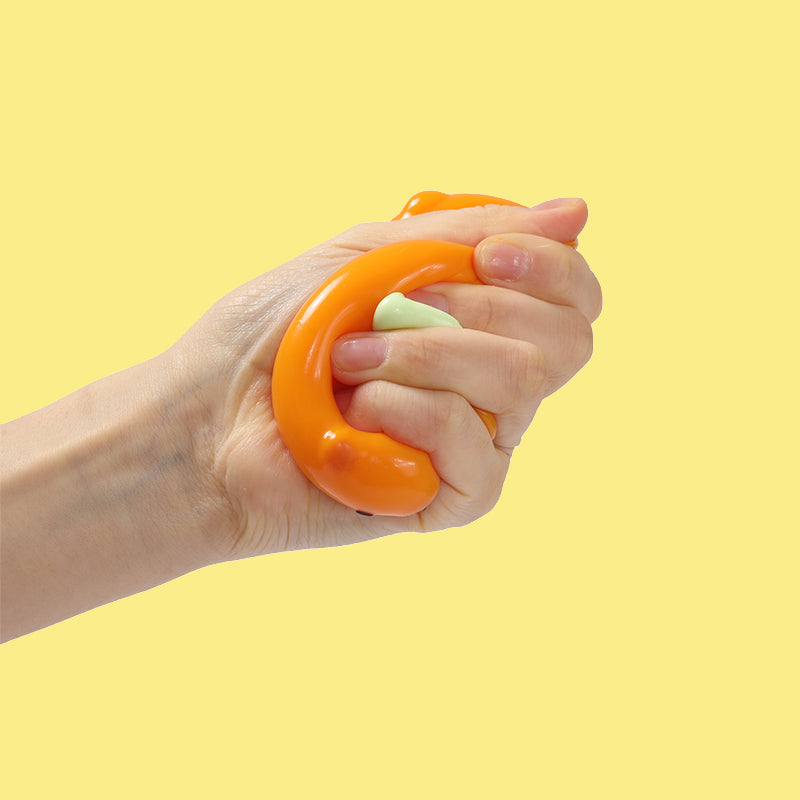Orange Chubby Capybara Squishy – FUFUSQUISHY