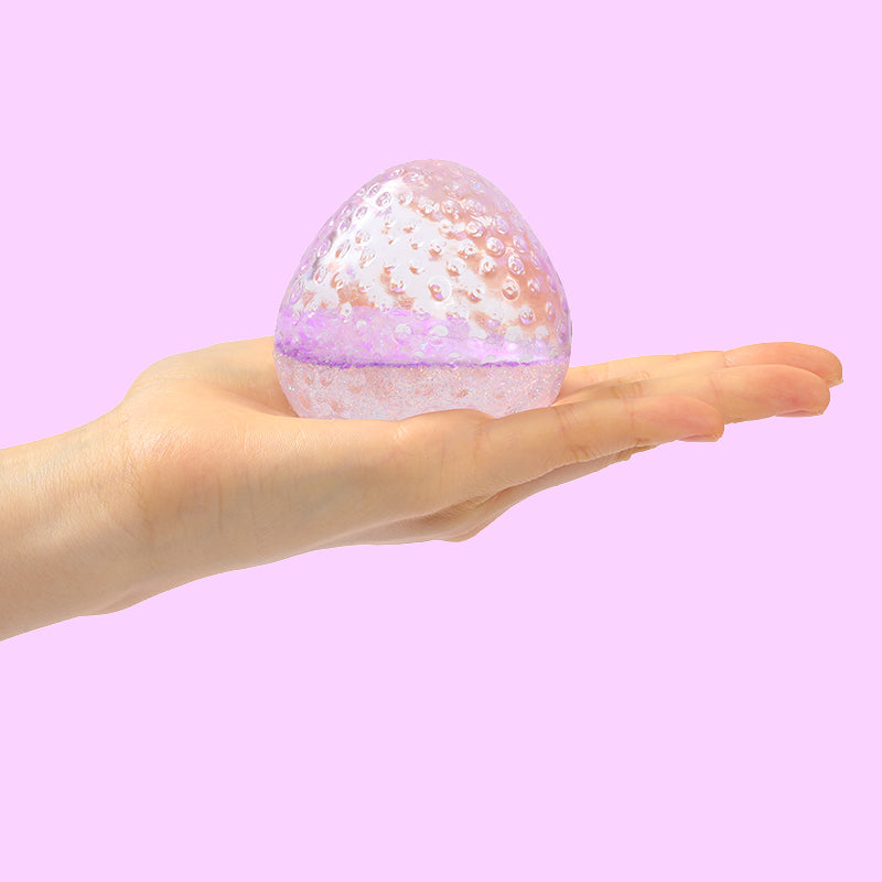 Purple Glow-in-dark Strawberry Taba Squishy – FUFUSQUISHY