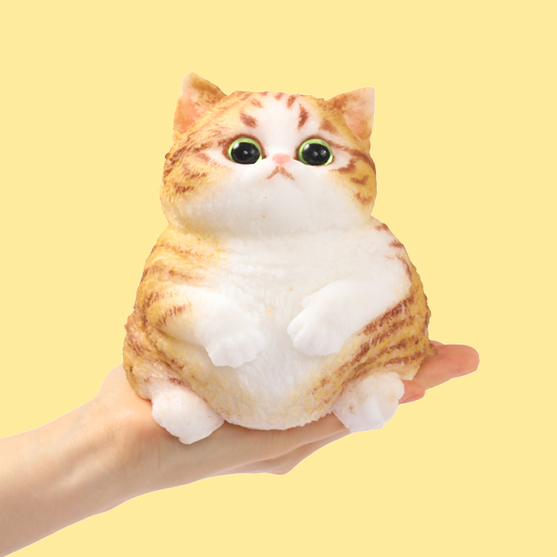 800g Giant Yellow Stripes Cat Taba Squishy – FUFUSQUISHY
