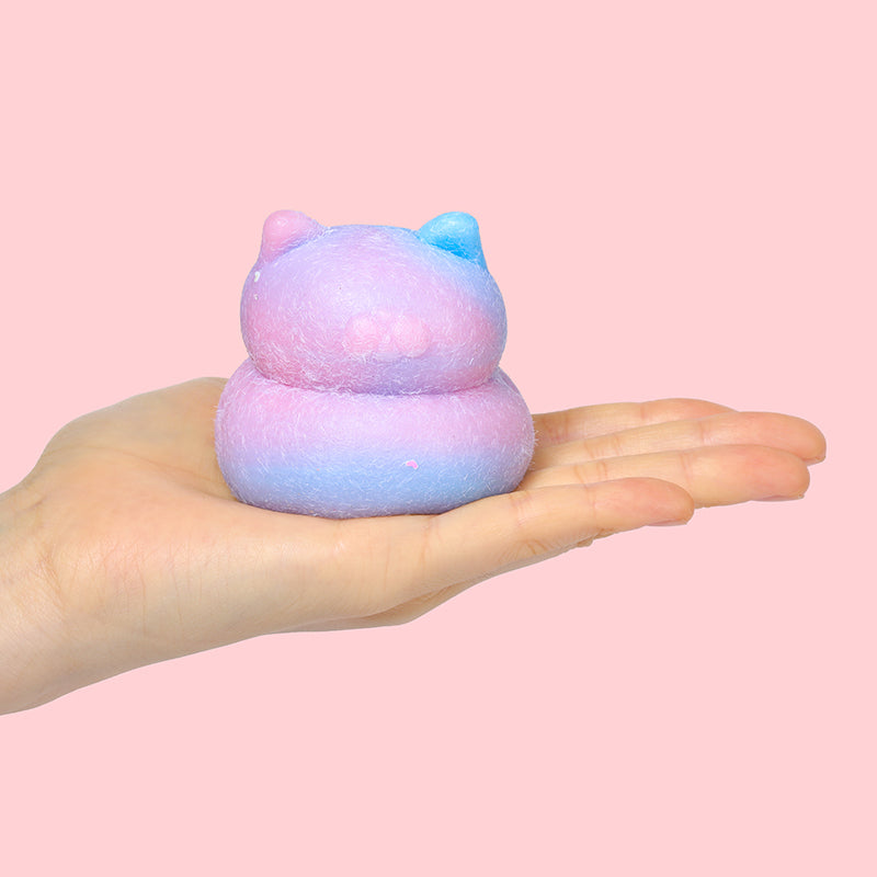 Pink Blue Fat Cat Squishy – FUFUSQUISHY
