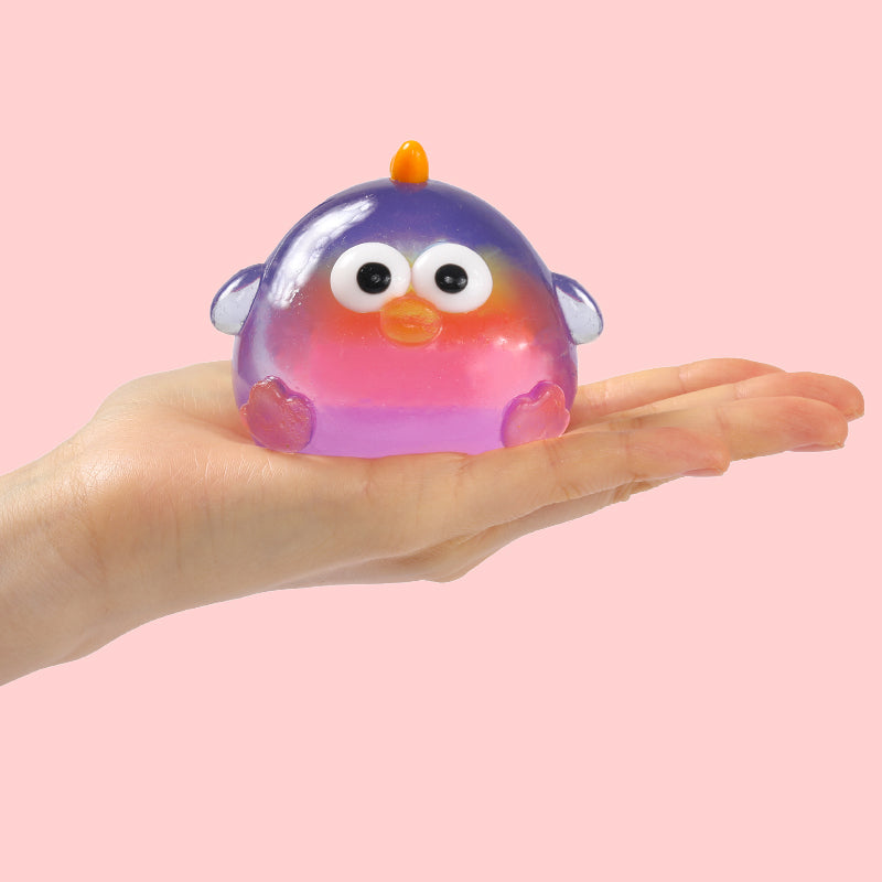 200g Crystal Rainbow Fat Chicken Taba Squishy – FUFUSQUISHY