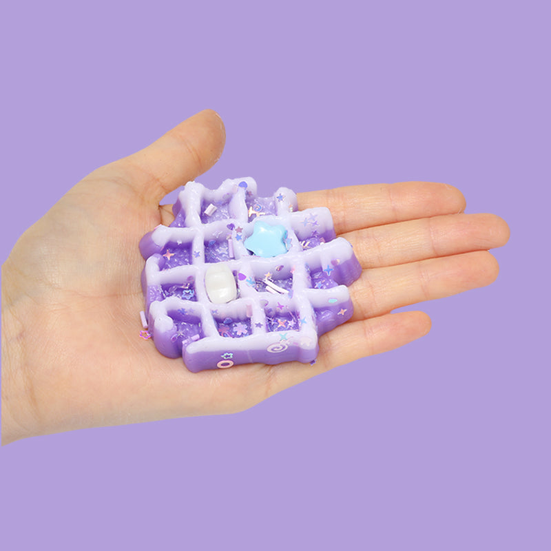 Purple Waffle Taba Squishy – FUFUSQUISHY