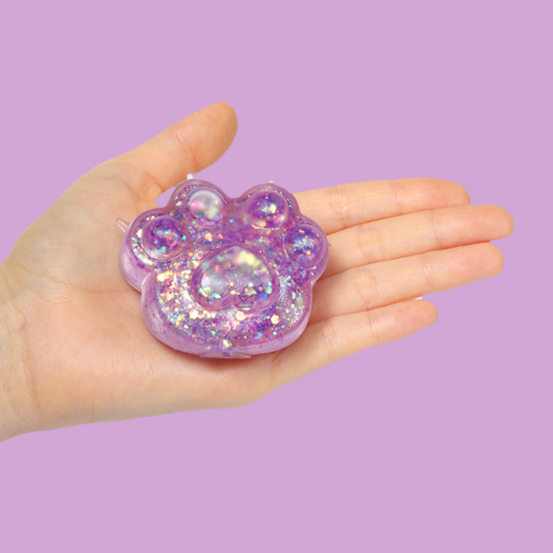 Purple Slow Rising Cat Paw Squishy – FUFUSQUISHY