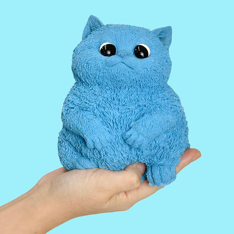 800g Giant Klein Blue Cat Taba Squishy – FUFUSQUISHY