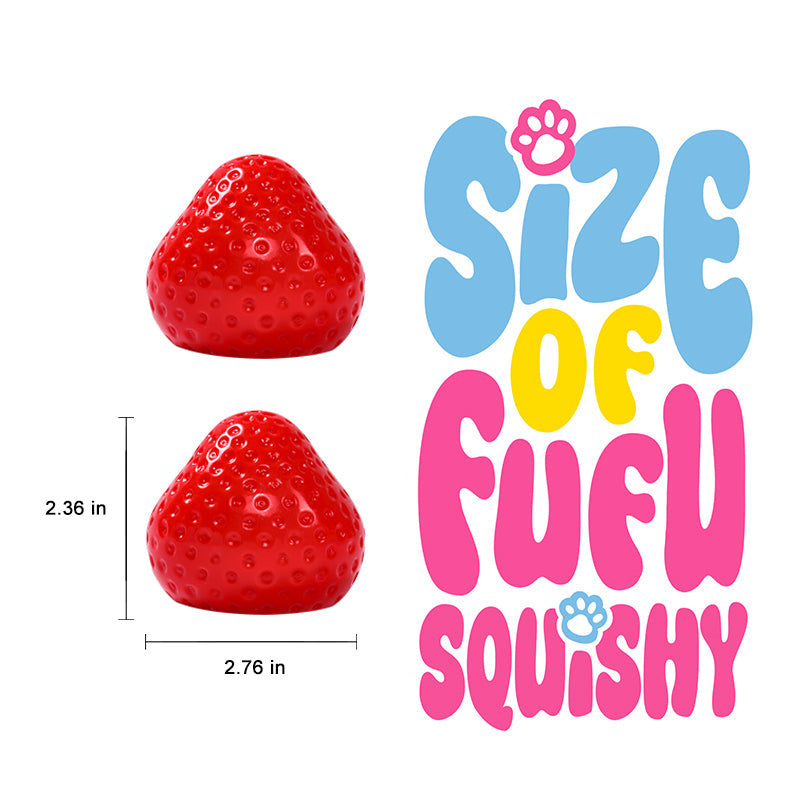 150g Red Strawberry Taba Squishy – FUFUSQUISHY