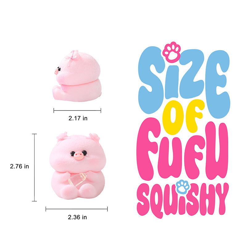 Pink Cute Little Pig Squishy – FUFUSQUISHY