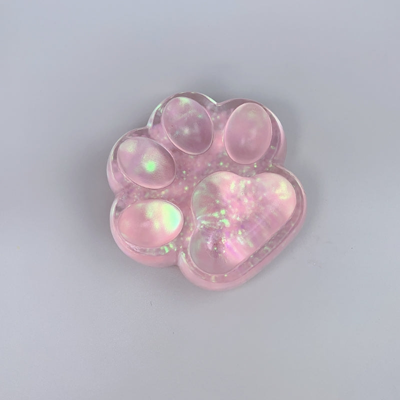 Pink Sparkling Paw – FUFUSQUISHY