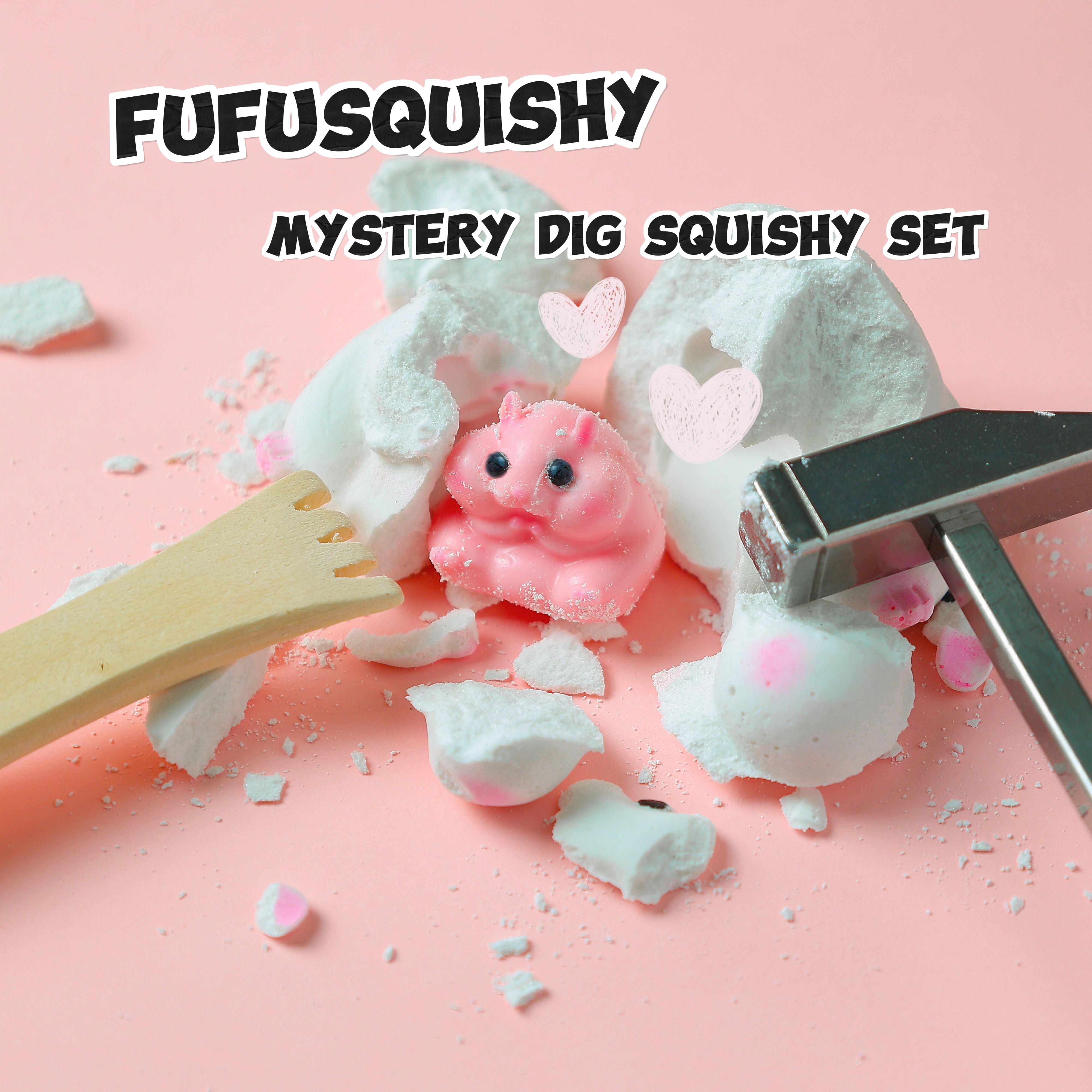 FUFUSQUISHY Hamster Squishy Dig Kit