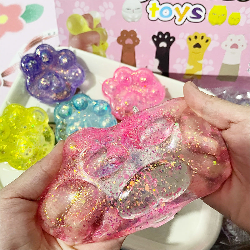 Slow rising cat paw squishy – FUFUSQUISHY