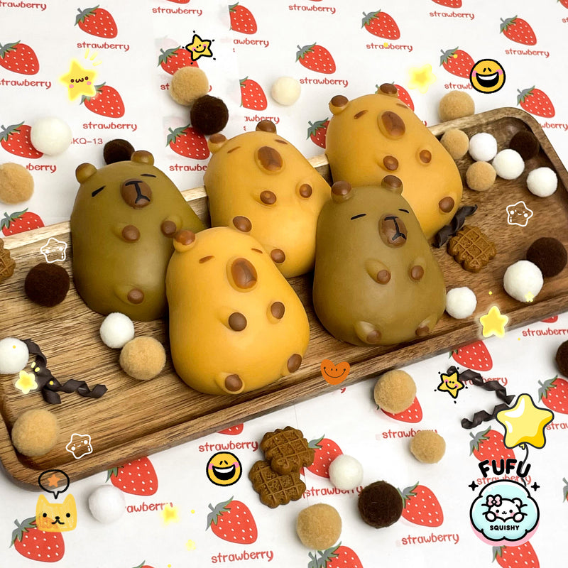 Brown Capybara Taba Squishy – FUFUSQUISHY