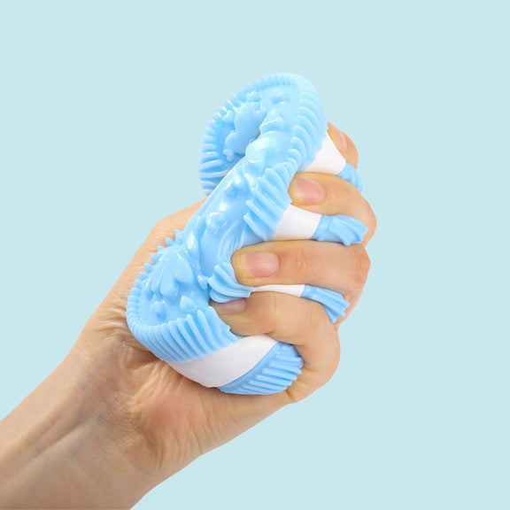 200g Blue Heart FUFU Cookie Taba Squishy – FUFUSQUISHY