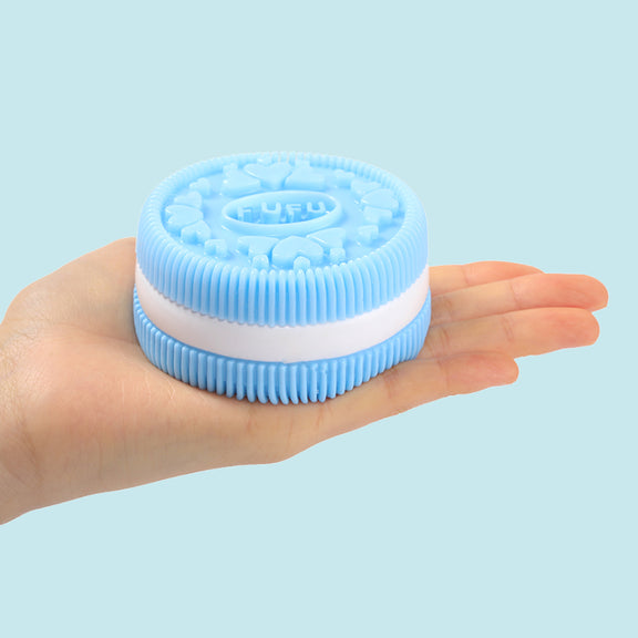 200g Blue Heart FUFU Cookie Taba Squishy – FUFUSQUISHY