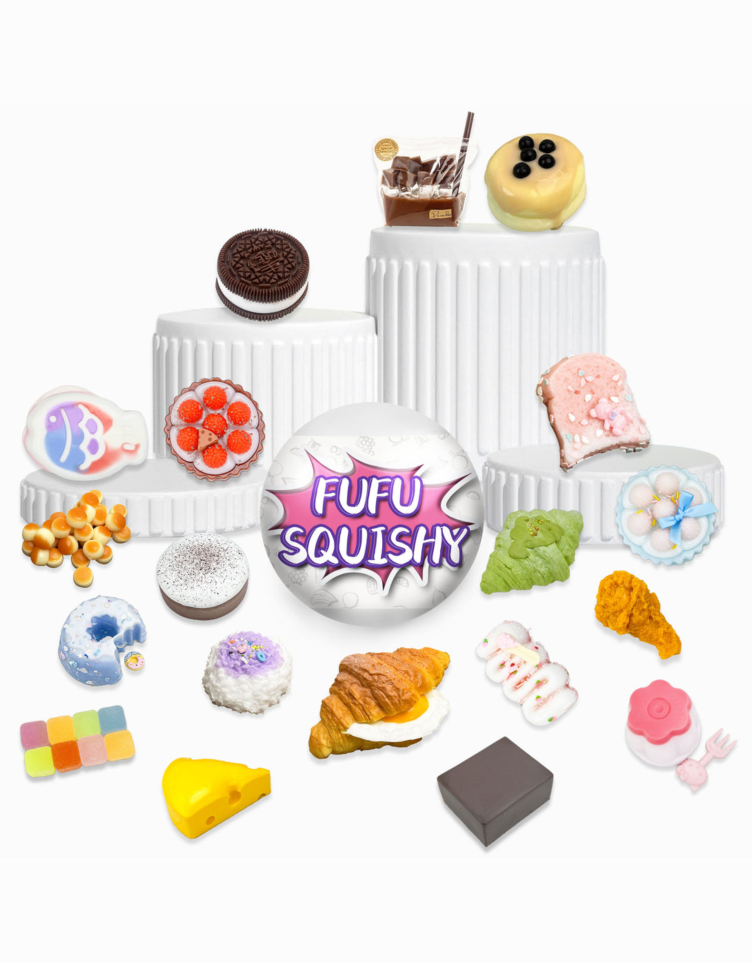 Blue Surprise Animal Series Squishy Ball – FUFUSQUISHY