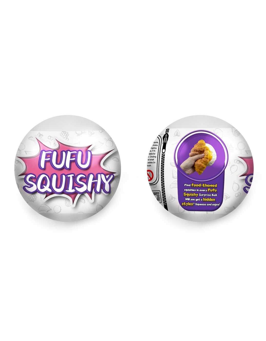 Blue Surprise Animal Series Squishy Ball – FUFUSQUISHY