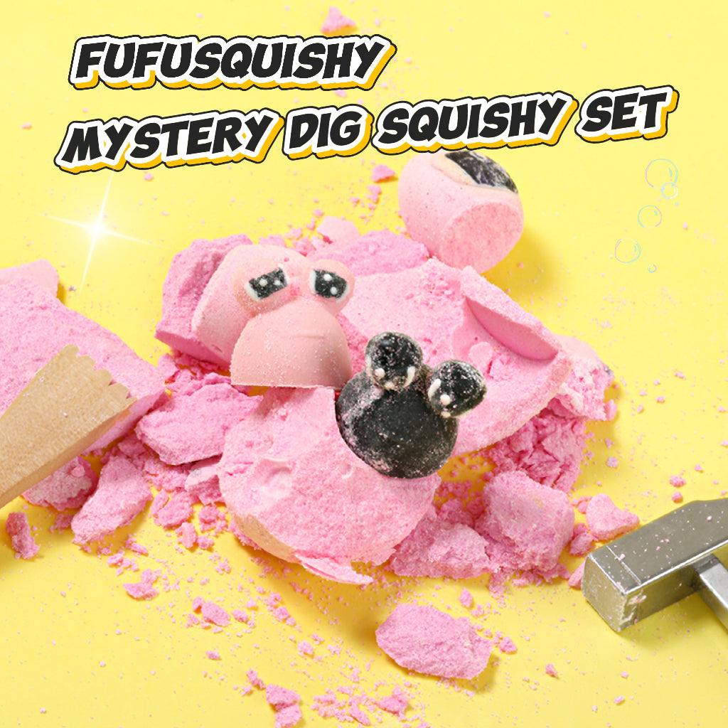 FUFUSQUISHY Pou Squishy Dig Kit